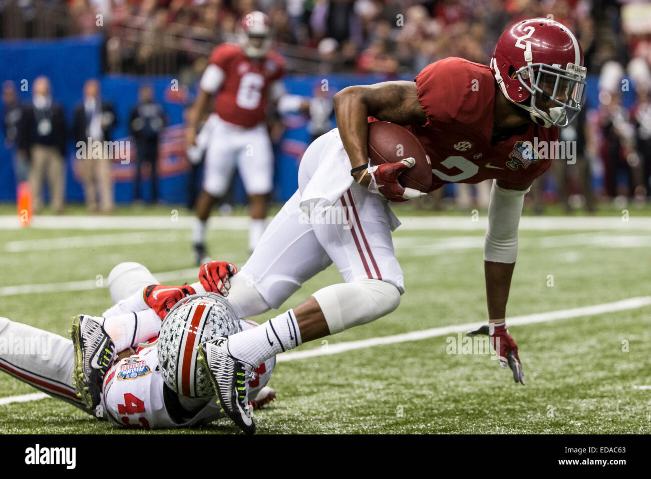 January 1, 2015: Alabama Crimson Tide wide receiver DeAndrew White (2 ...