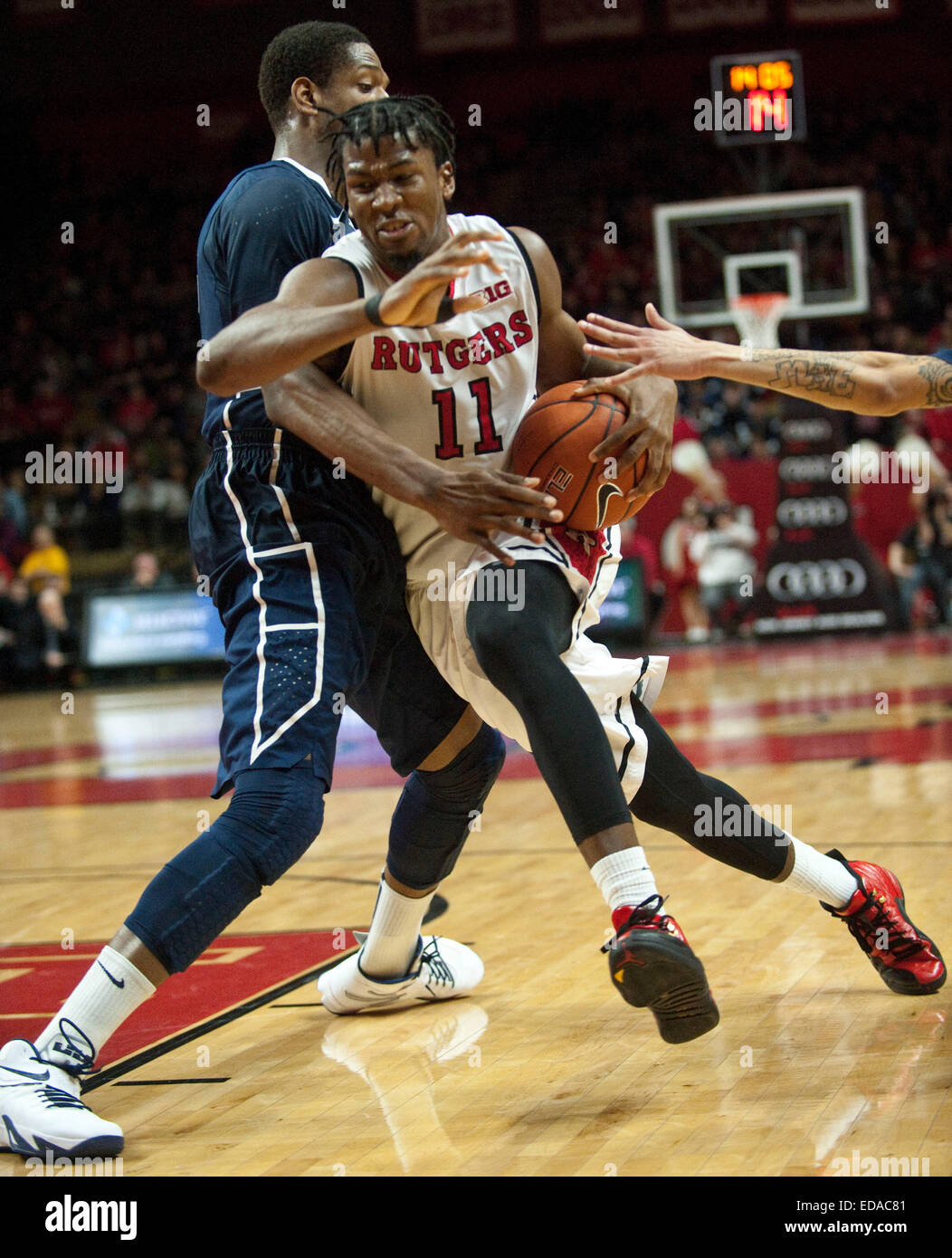 Piscataway, New Jersey, USA. 3rd Jan, 2015. Rutgers' forward Kadeem ...