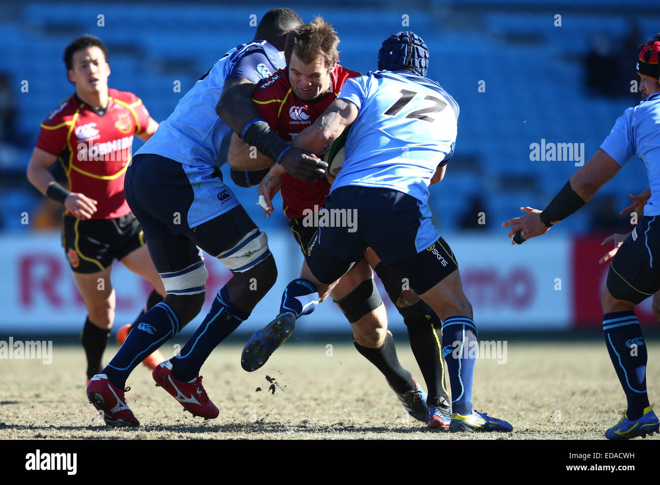 Steven Bates (Toshiba), JANYUARY 3, 2015 - Rugby : Japan Rugby Top ...