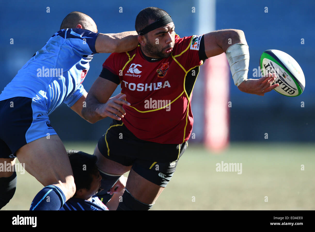 Michael Leitch (Toshiba), JANYUARY 3, 2015 - Rugby : Japan Rugby Top ...