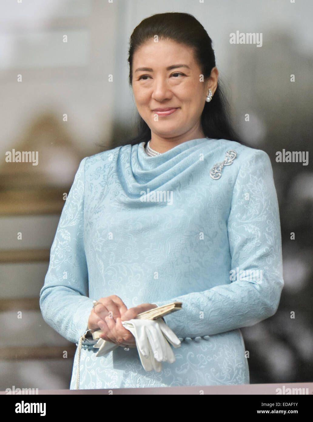 Emperor, Akihito, January 2, 2015, Tokyo, Japan : Japan's Crown ...