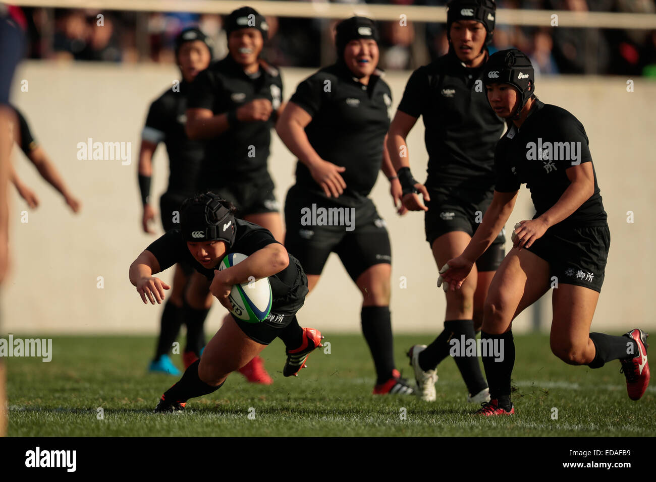 Hanazono Rugby Stadium, Osaka, Japan. 3rd Jan, 2015. Ken Mamitsuka ...