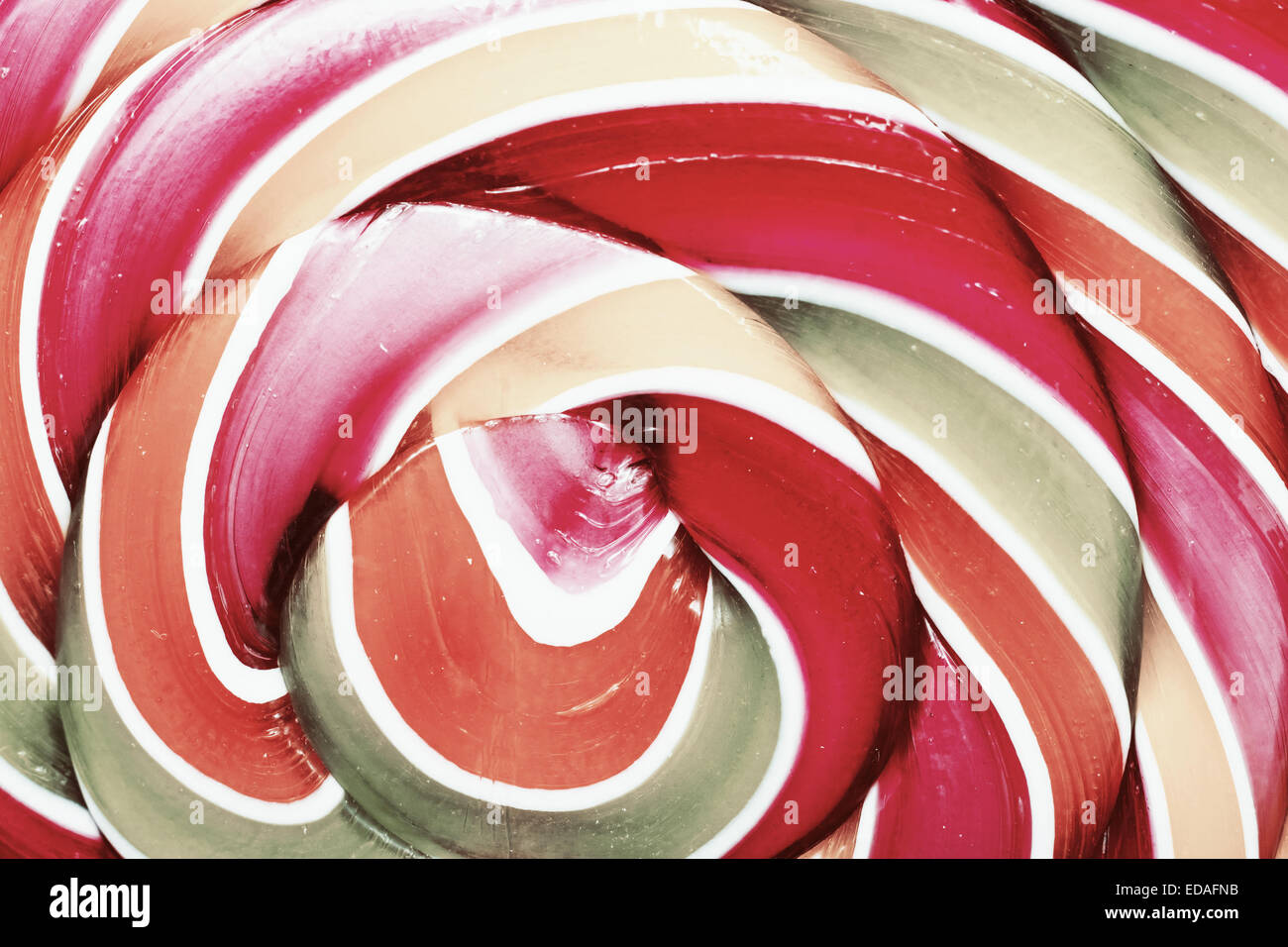Retro Photo Of Lollipop Abstract Closeup Stock Photo - Alamy