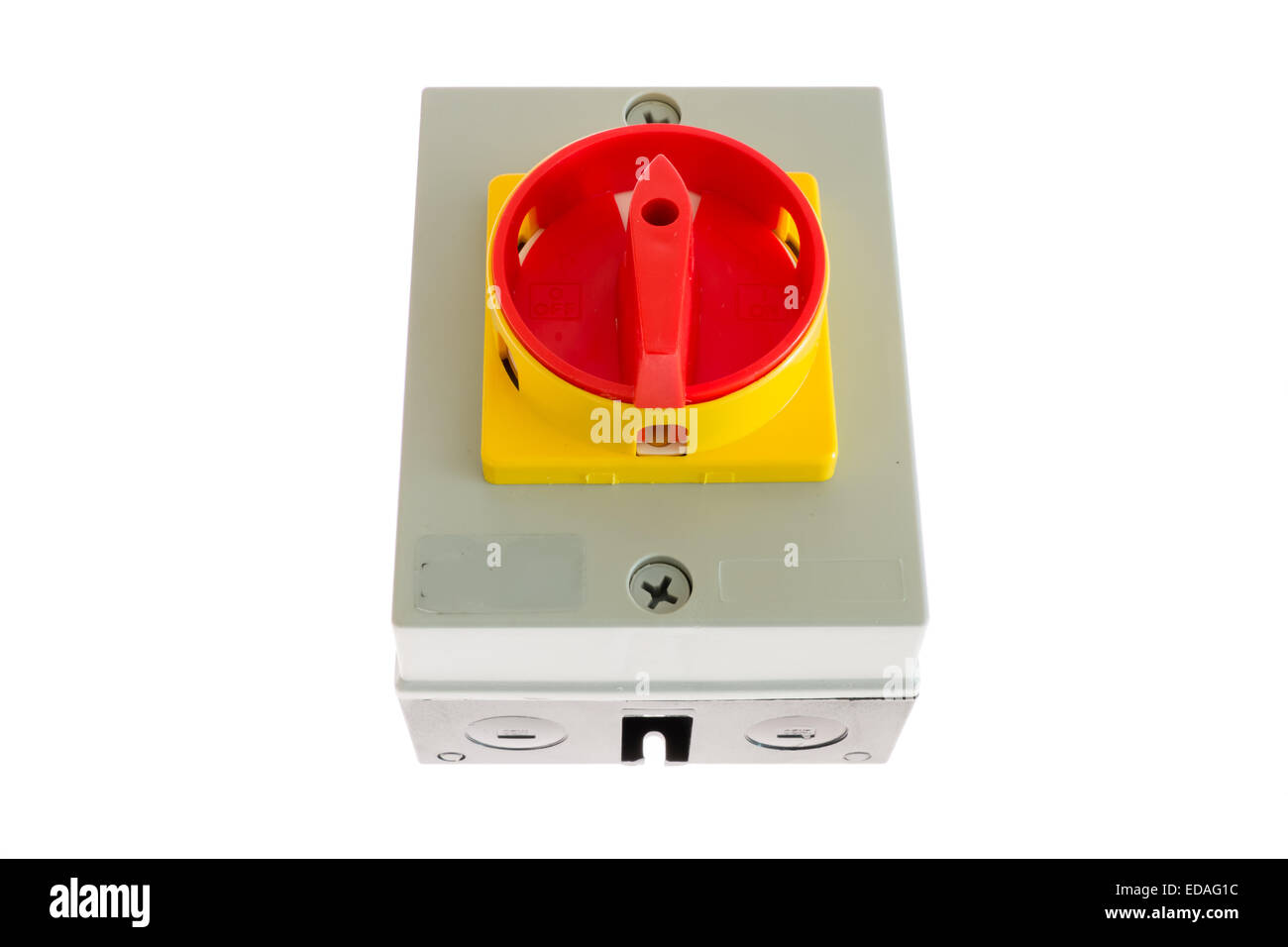 electrical Rotary switch 100 ampere with lock Stock Photo - Alamy