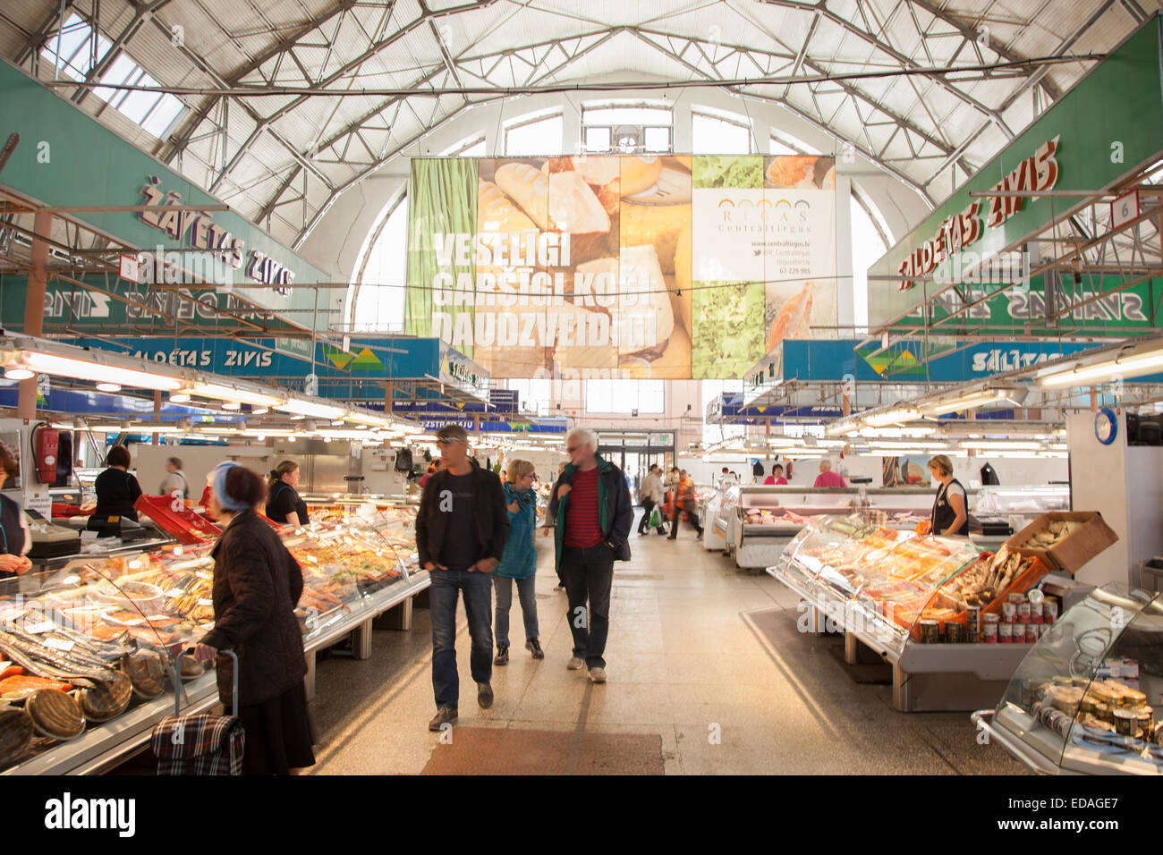 Central Market, Riga; Lativa Stock Photo - Alamy