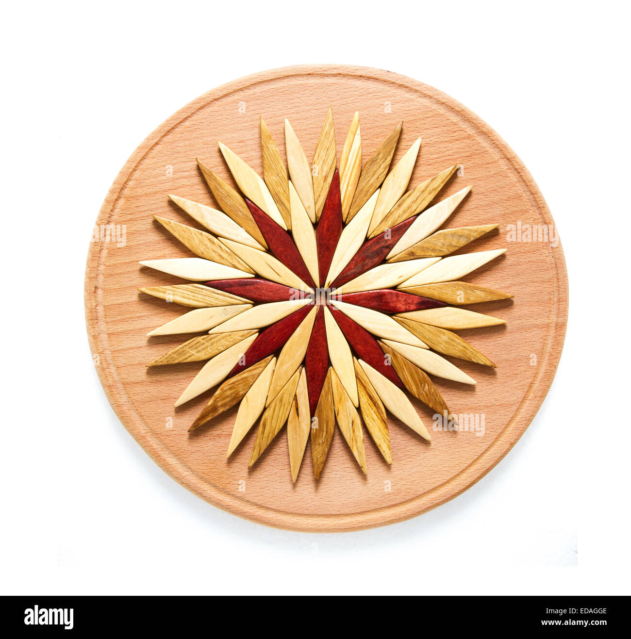 Beautiful wooden board cutting Cut Out Stock Images & Pictures - Alamy