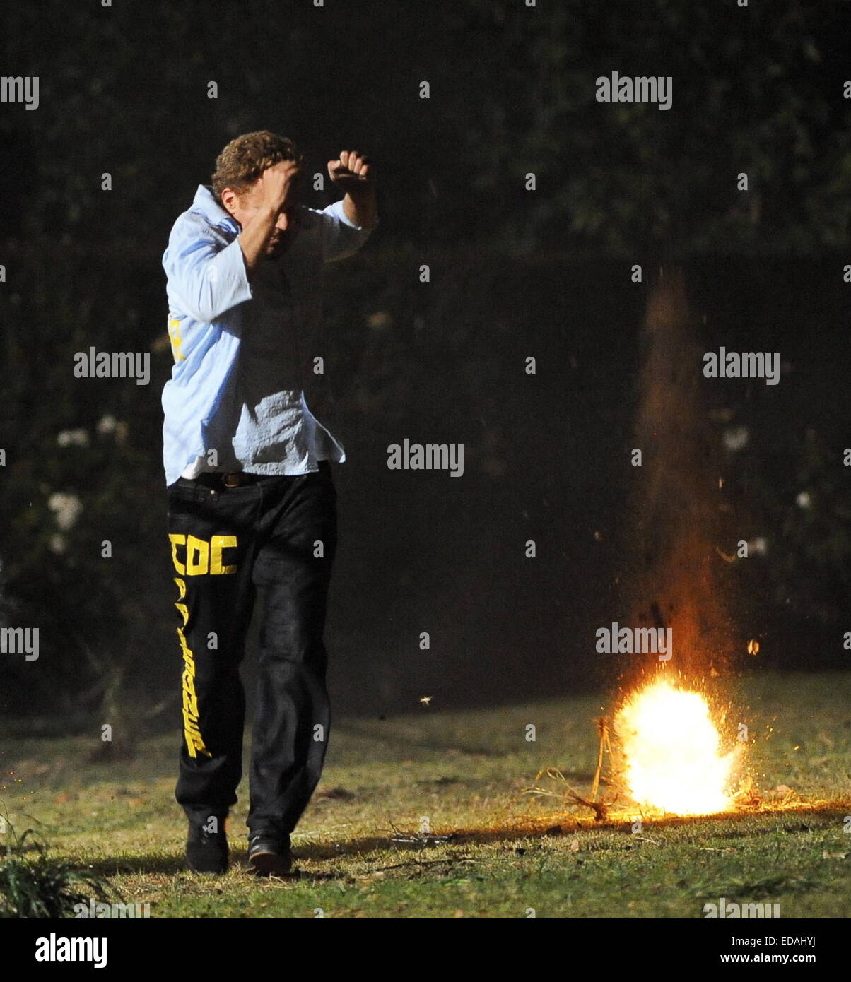 Funnyman Will Ferrell filming late scenes for his new comedy movie 'Get ...