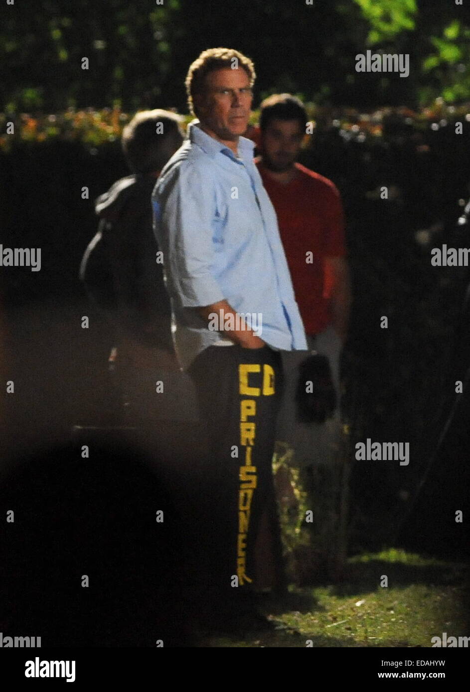 Funnyman Will Ferrell filming late scenes for his new comedy movie 'Get ...