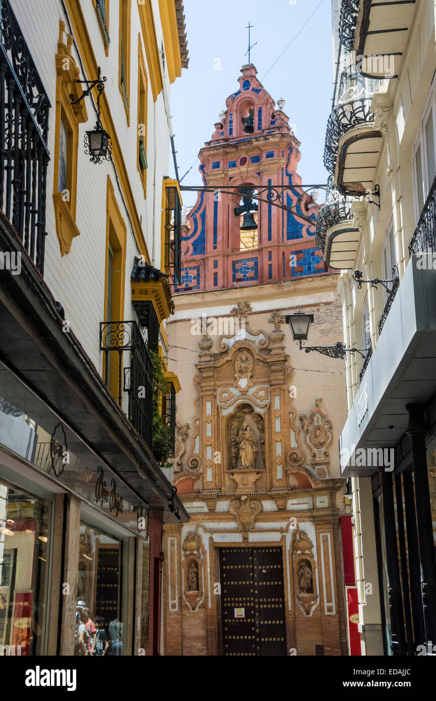 A street in Seville, Spain Stock Photo - Alamy