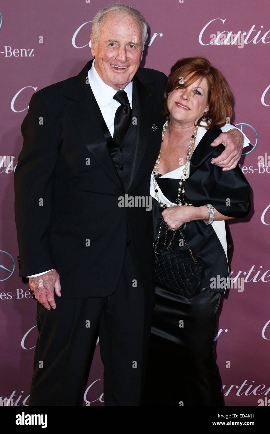 Palm Springs, CA. 3rd Jan, 2015. Jerry Weintraub, Susan Ekins at ...