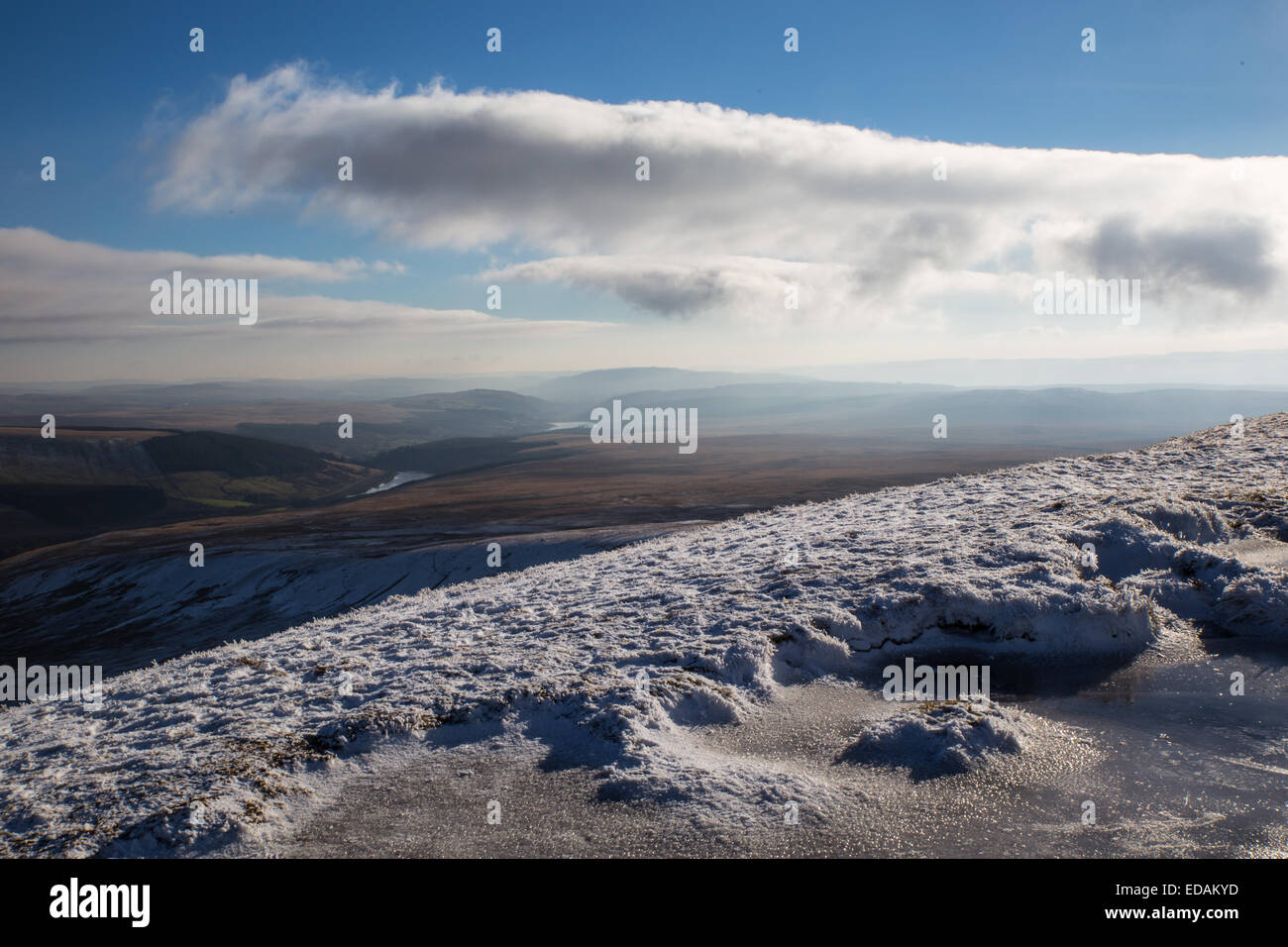 Views of Fan Fawr in the Brecon Beacons Stock Photo - Alamy