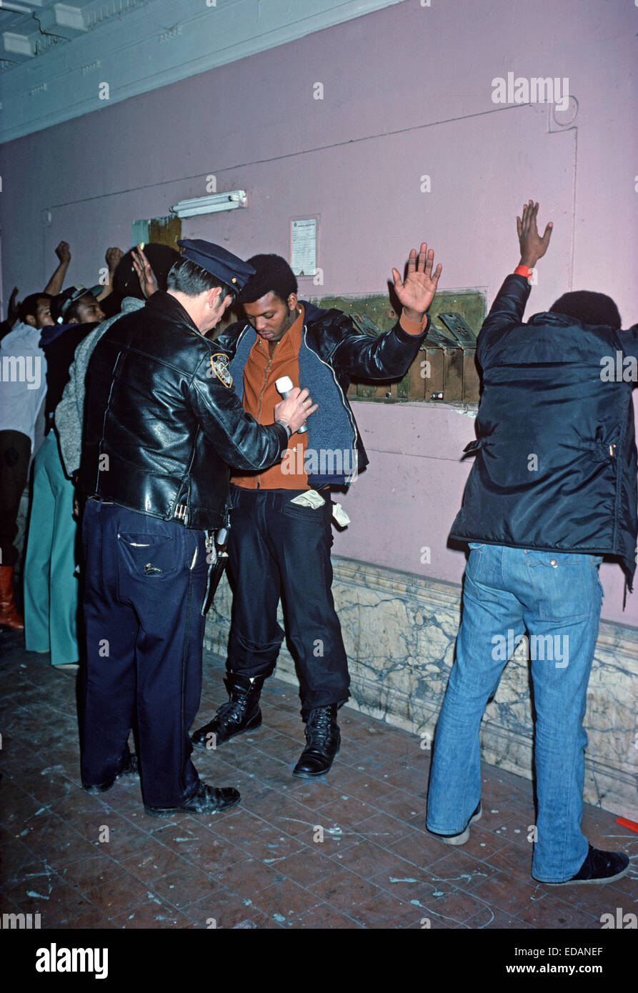 USA, HARLEM, NEW YORK CITY - APRIL 1978. Search of African Americans ...