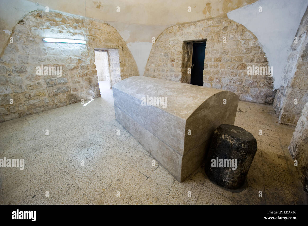 The tomb of patriarch Joseph in Nablus. Joseph is the son of Jacob. He ...
