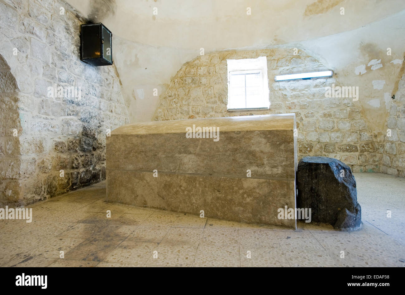 The tomb of patriarch Joseph in Nablus. Joseph is the son of Jacob. He ...