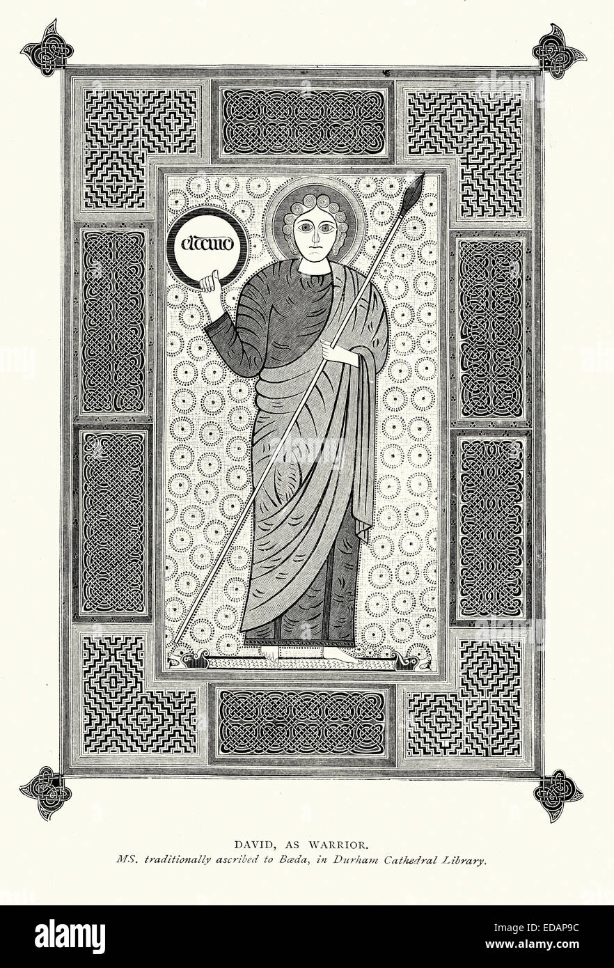 David as Warrior Stock Photo - Alamy