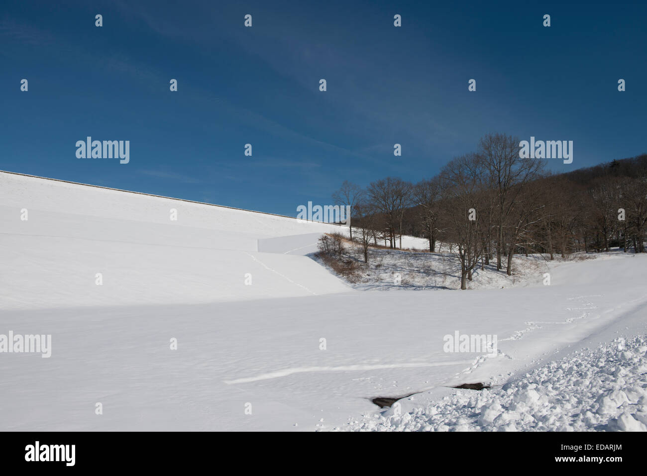 X. Henry Goodnough Dike, Quabbin Park, Ware, Massachusetts Stock Photo ...