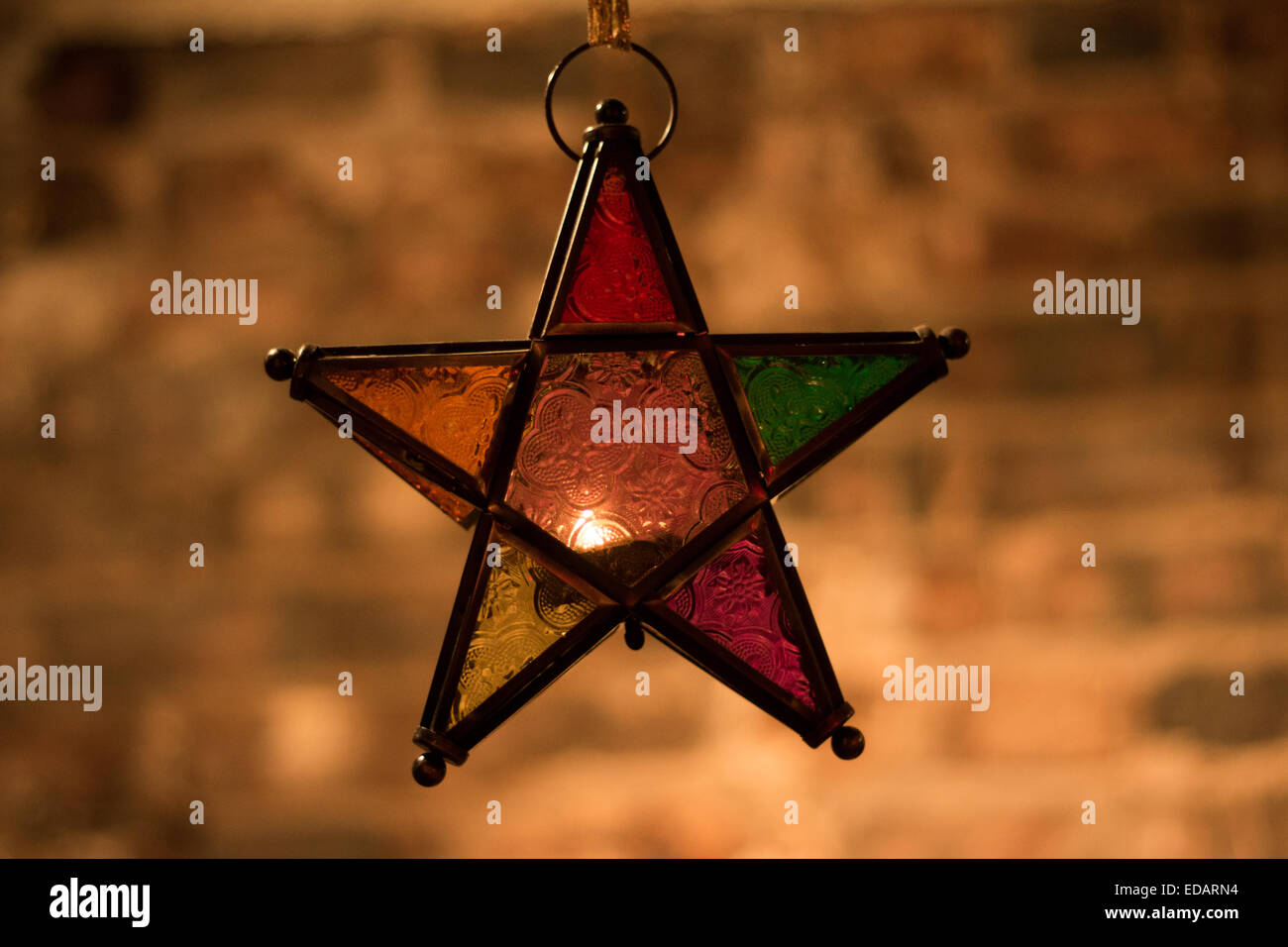 Star shaped light Stock Photo - Alamy