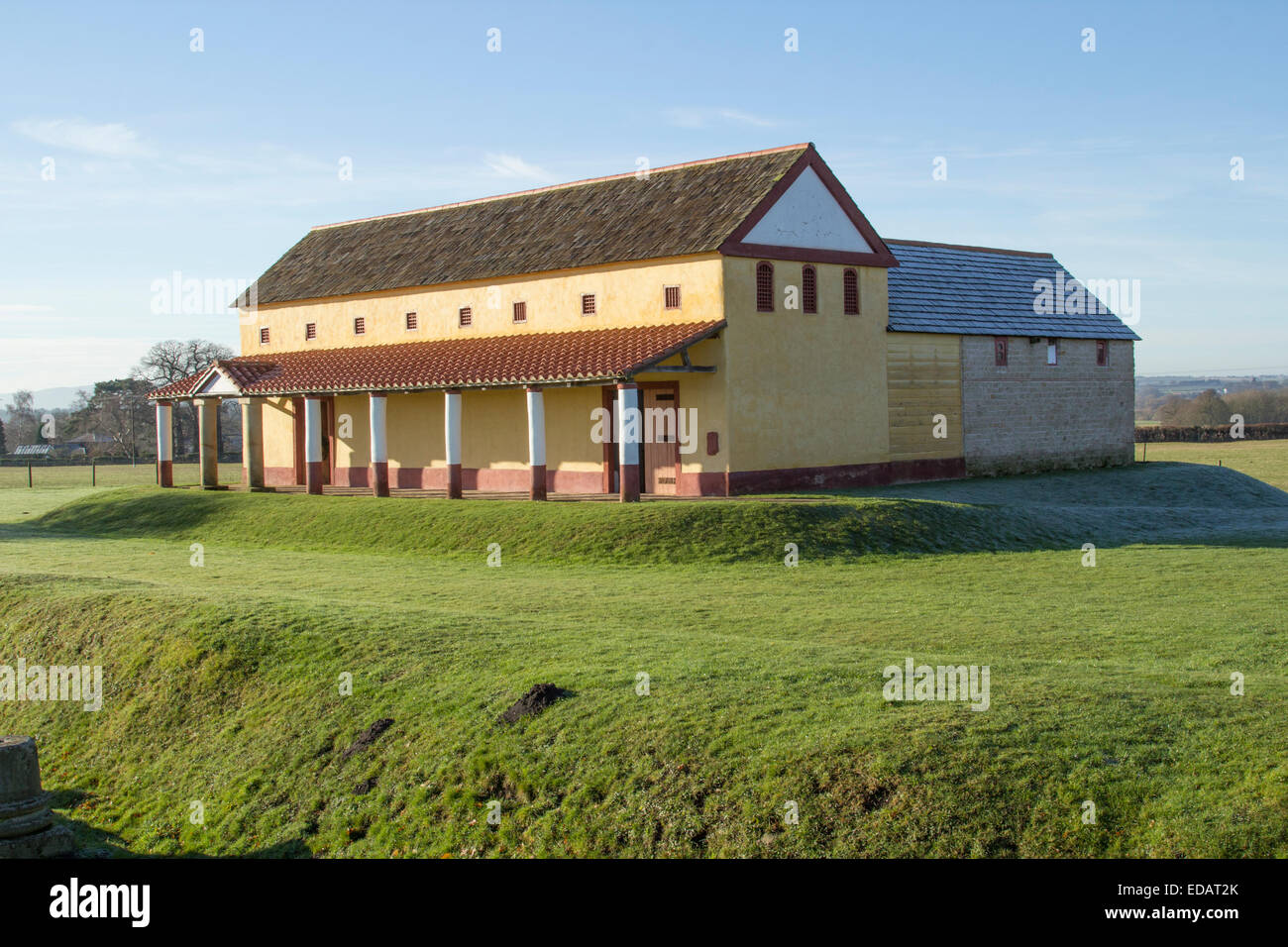 Wroxeter Roman Villa Stock Photo - Alamy