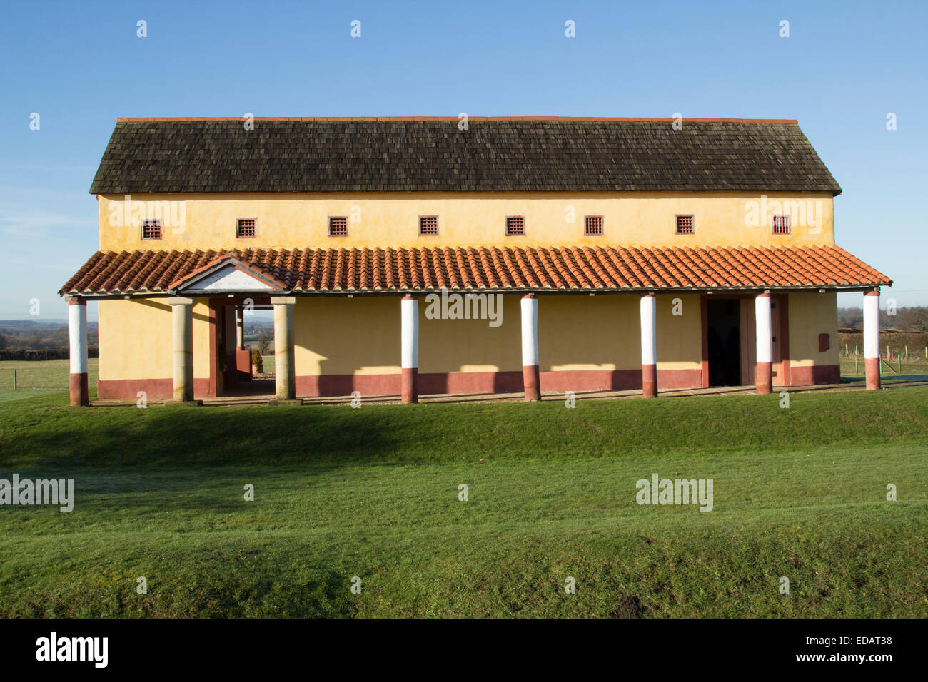 Wroxeter Roman Villa Stock Photo - Alamy