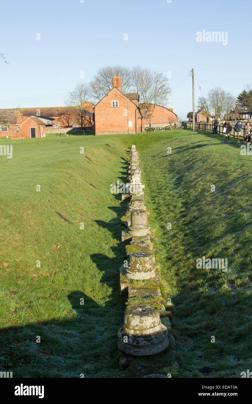 Wroxeter Roman Villa Stock Photo - Alamy