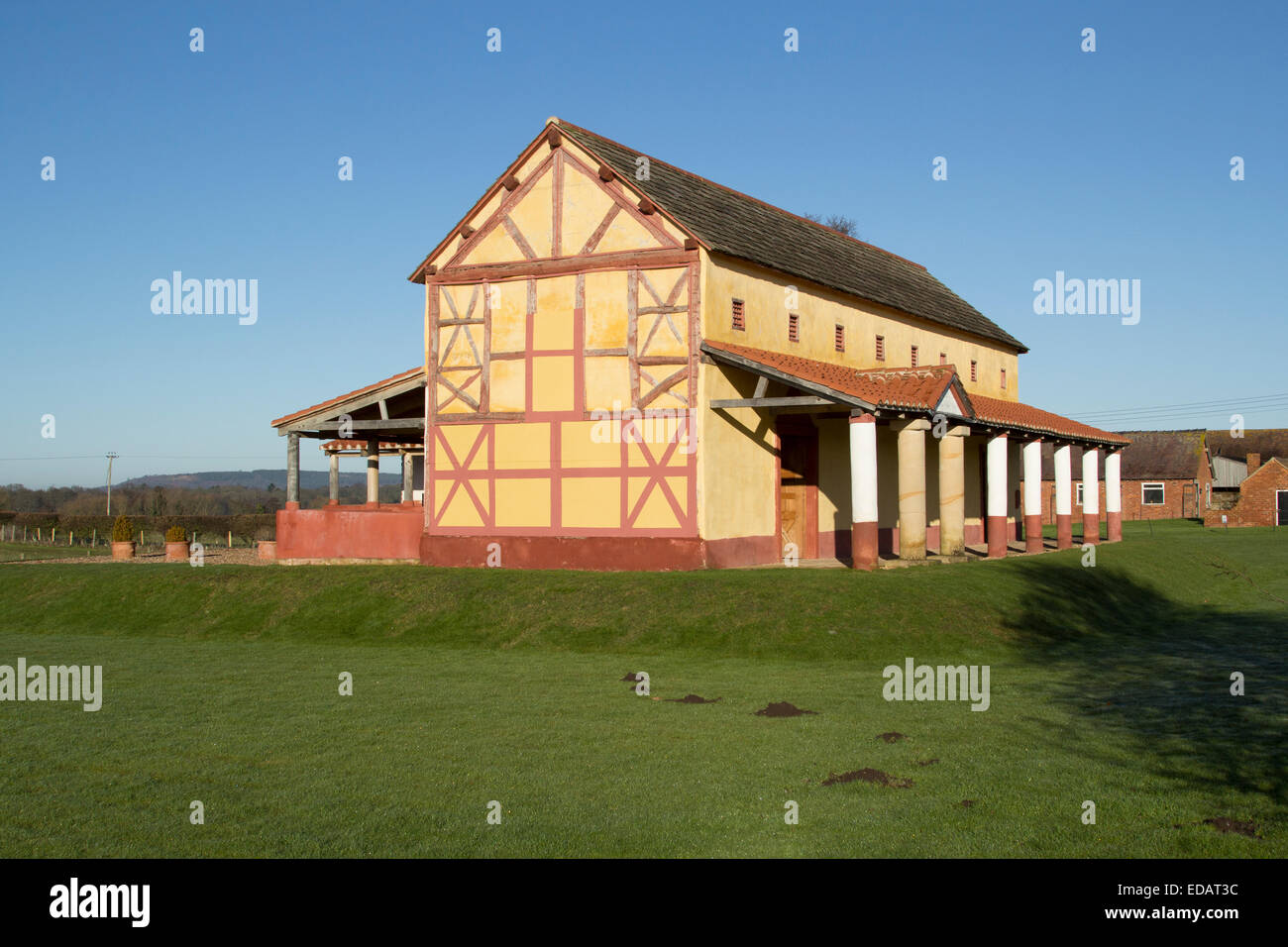 Wroxeter Roman Villa Stock Photo - Alamy