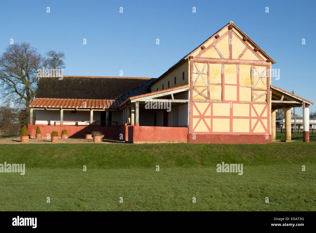 Wroxeter Roman Villa Stock Photo - Alamy