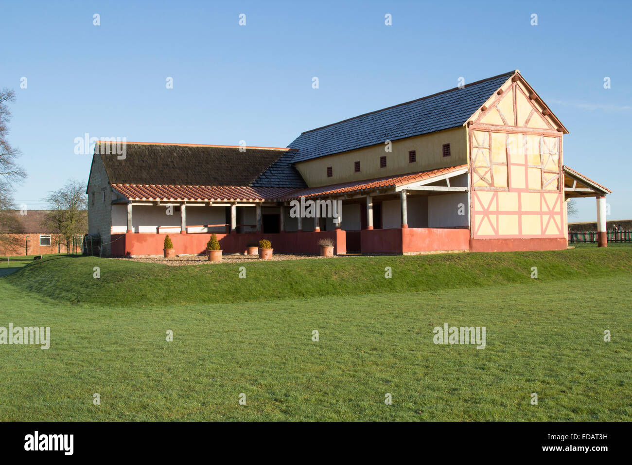 Wroxeter Roman Villa Stock Photo - Alamy