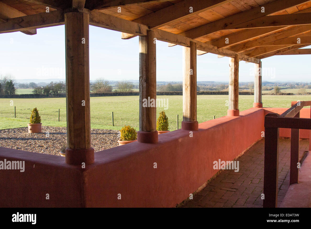 Wroxeter Roman Villa Stock Photo - Alamy