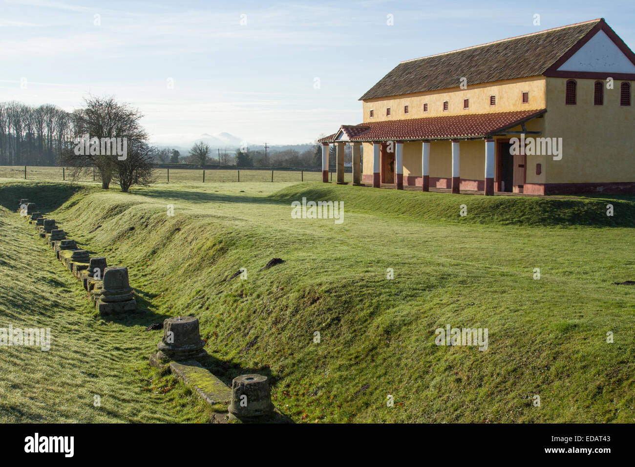 Wroxeter Roman Villa Stock Photo - Alamy