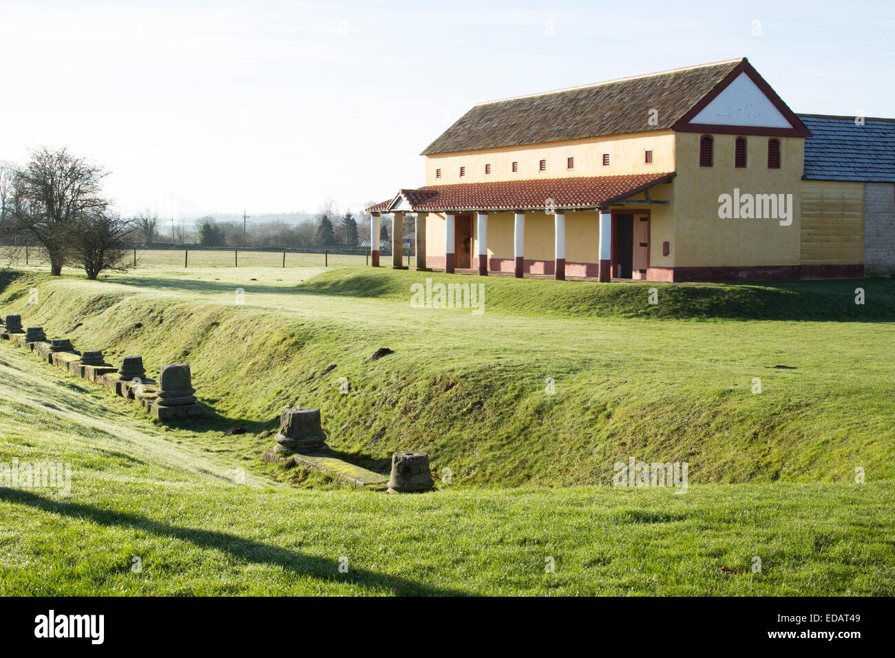 Wroxeter Roman Villa Stock Photo - Alamy