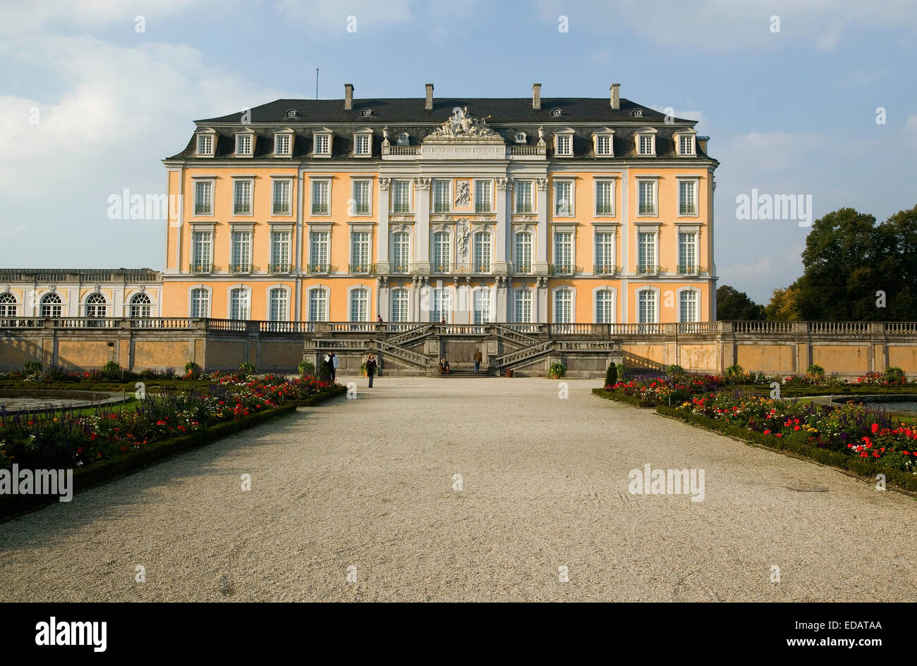 Castle Augustusburg, Unesco World Heritage Site, Bruehl, Bonn, North ...