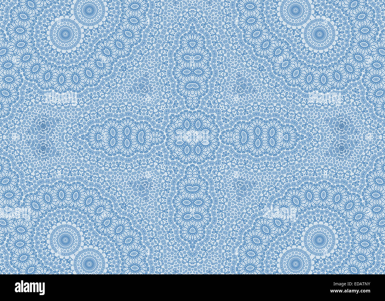 Blue abstract ornamental background Stock Photo - Alamy
