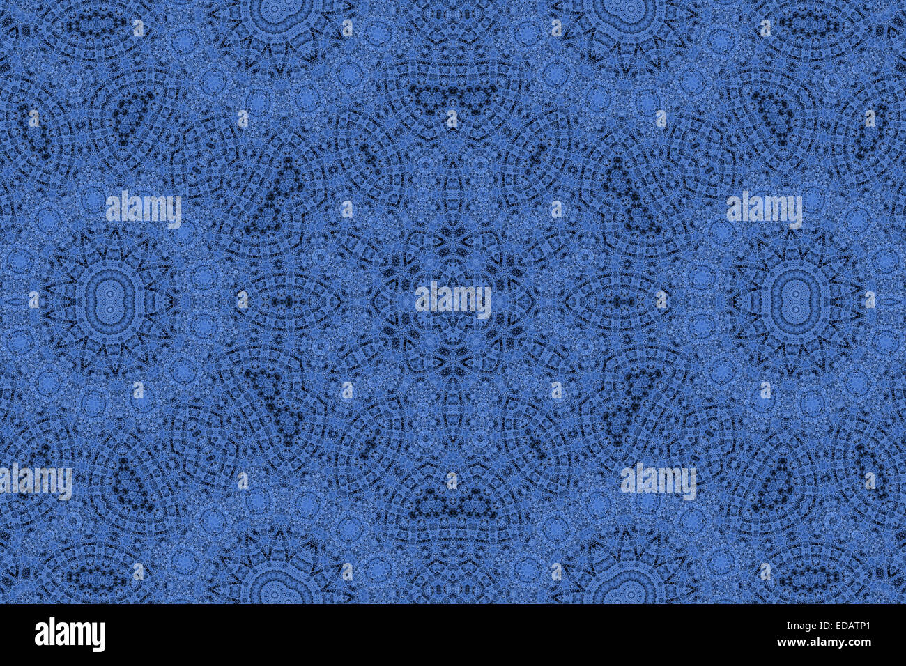 Abstract dark blue ornamental background Stock Photo - Alamy