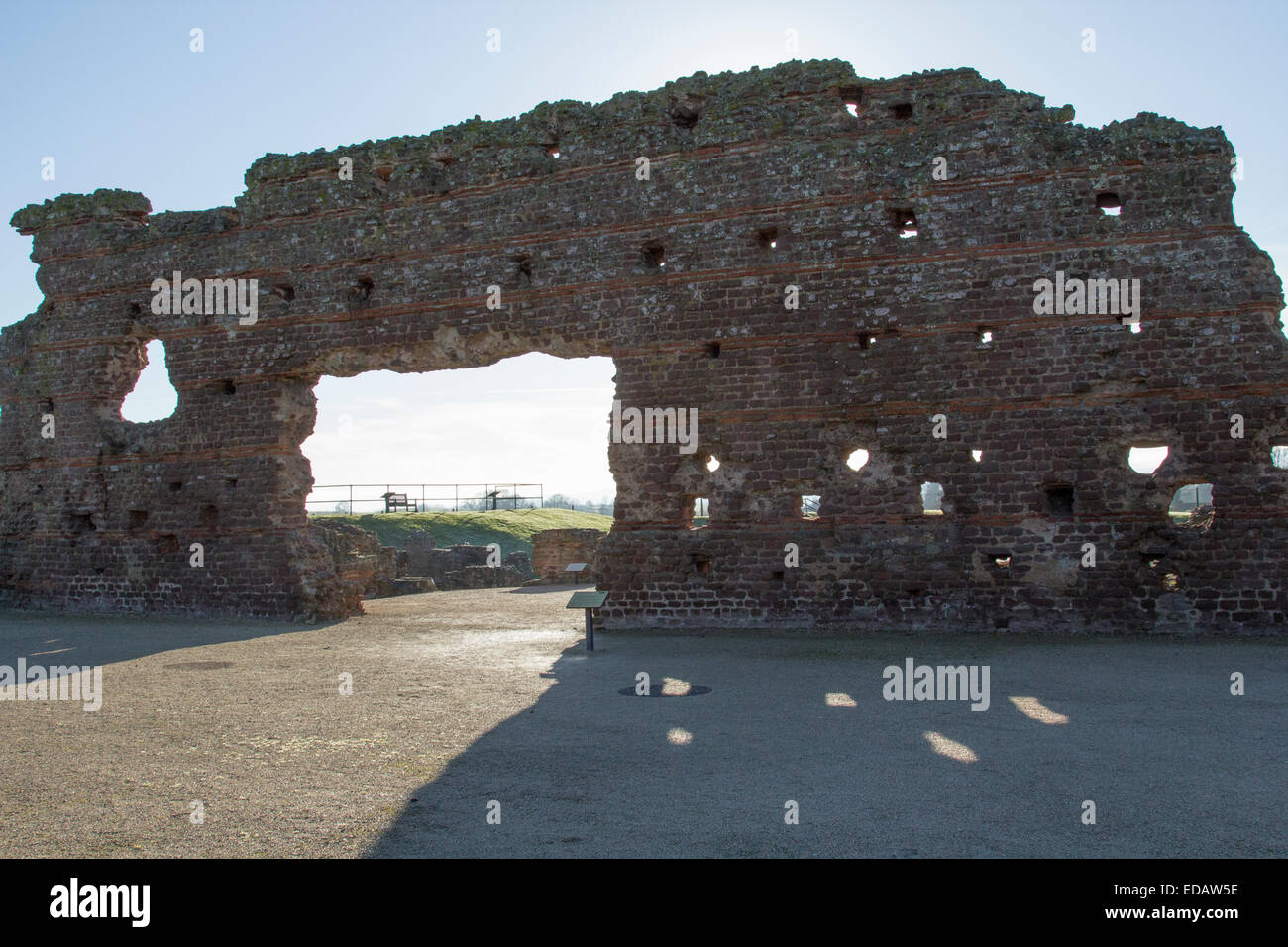 Wroxeter Roman City - Shropshire Stock Photo - Alamy