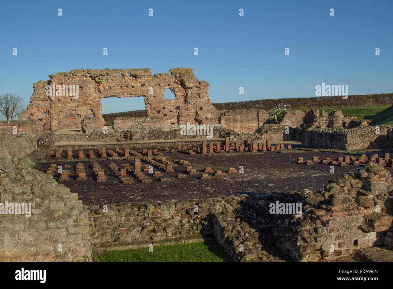 Wroxeter Roman City - Shropshire Stock Photo - Alamy
