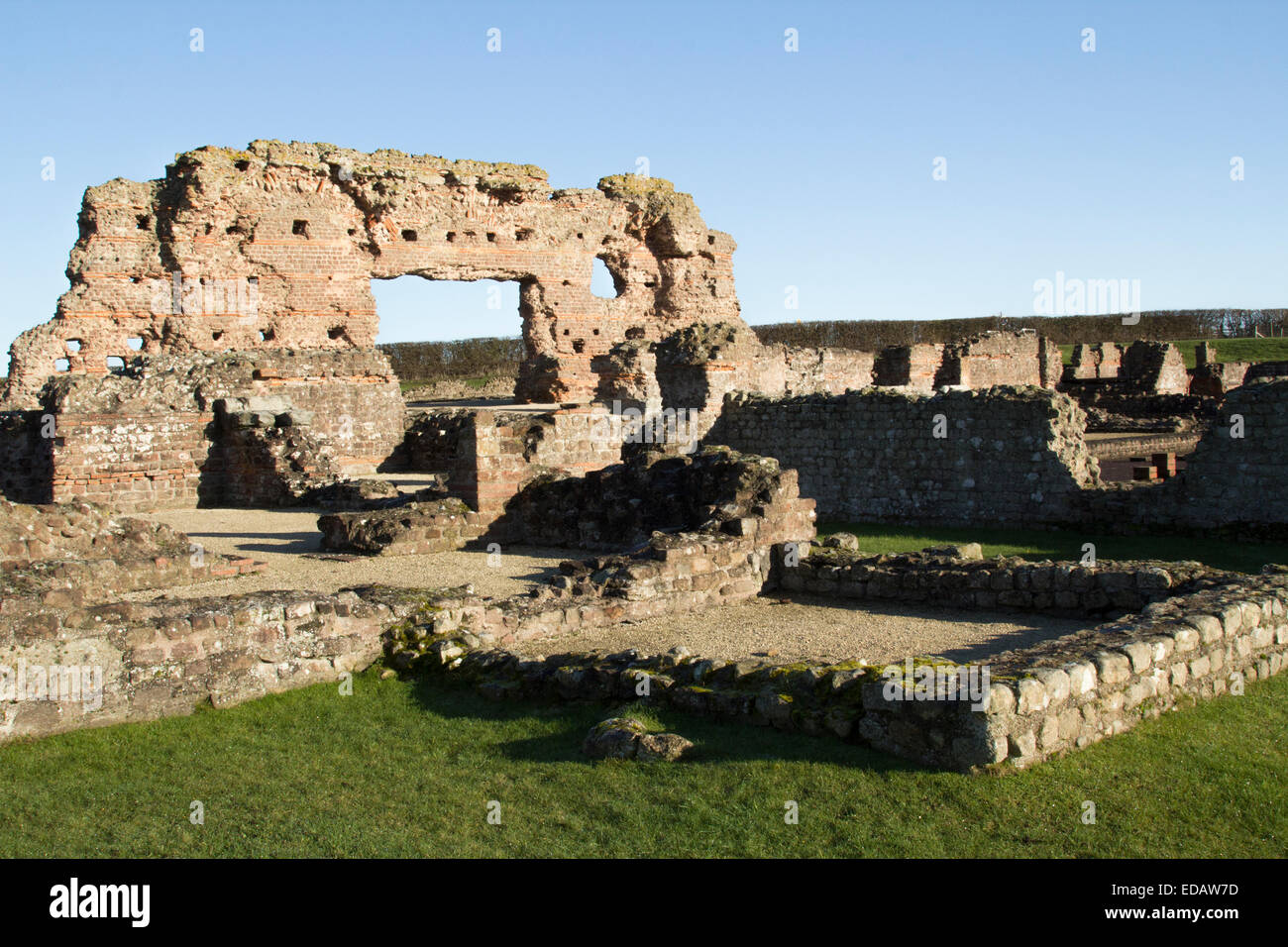Wroxeter Roman City - Shropshire Stock Photo - Alamy