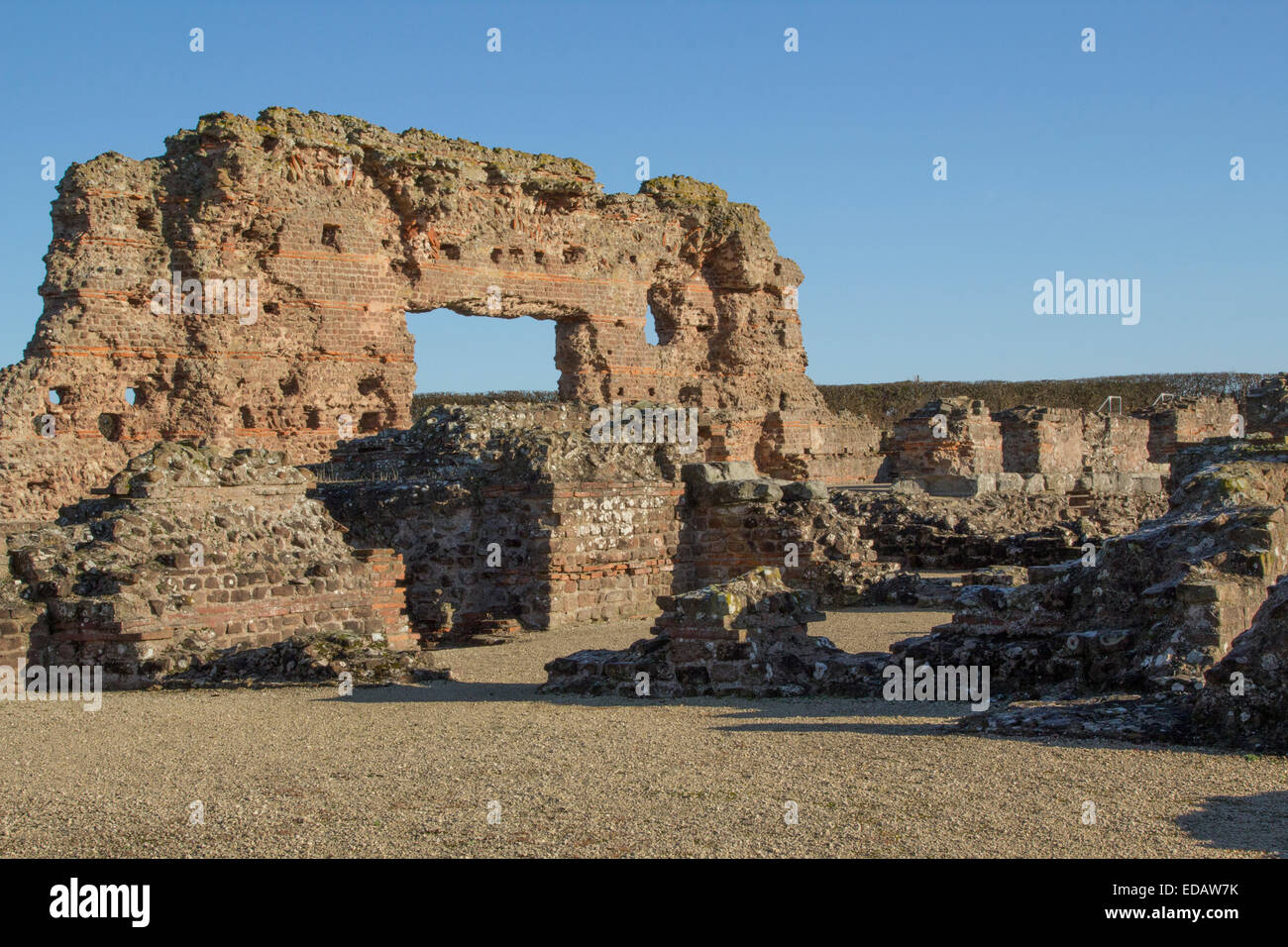 Wroxeter Roman City - Shropshire Stock Photo - Alamy