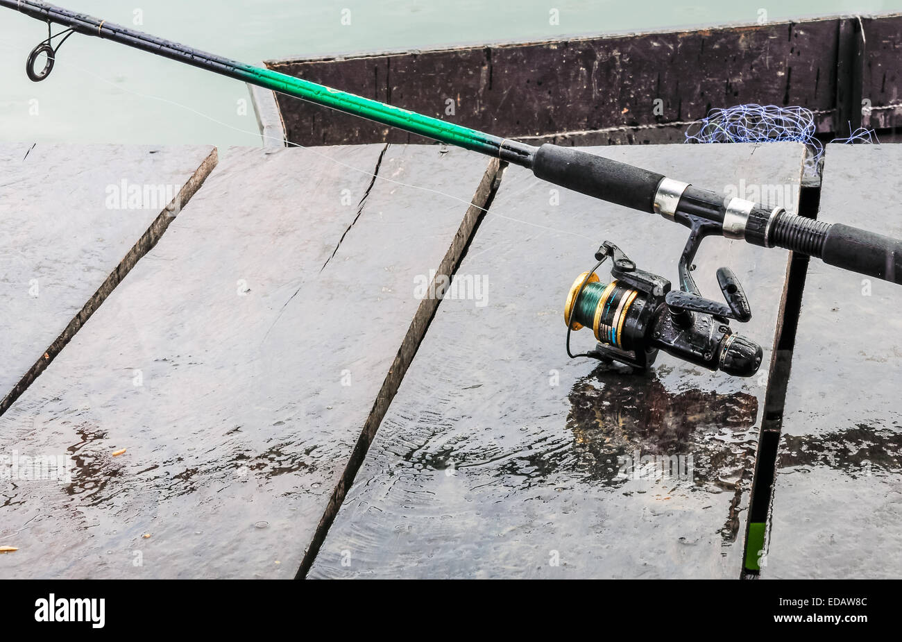 Fishing hook stick hi-res stock photography and images - Alamy