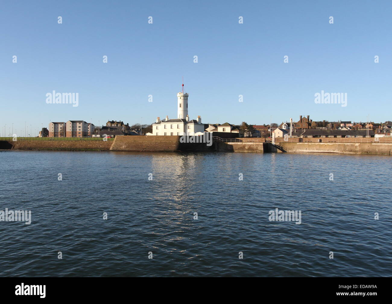 Signal Tower Museum Arbroath Scotland January 2015 Stock Photo - Alamy