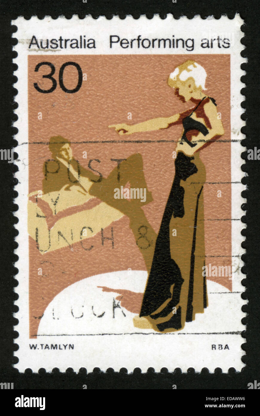Australia national stamp hi-res stock photography and images - Alamy