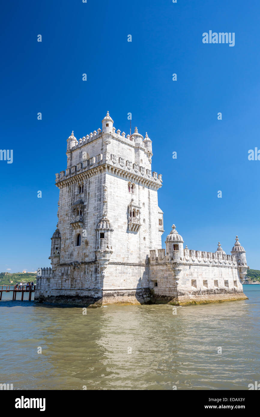 Tower of Belem (Torre de Belem), Lisbon, Portugal Stock Photo - Alamy