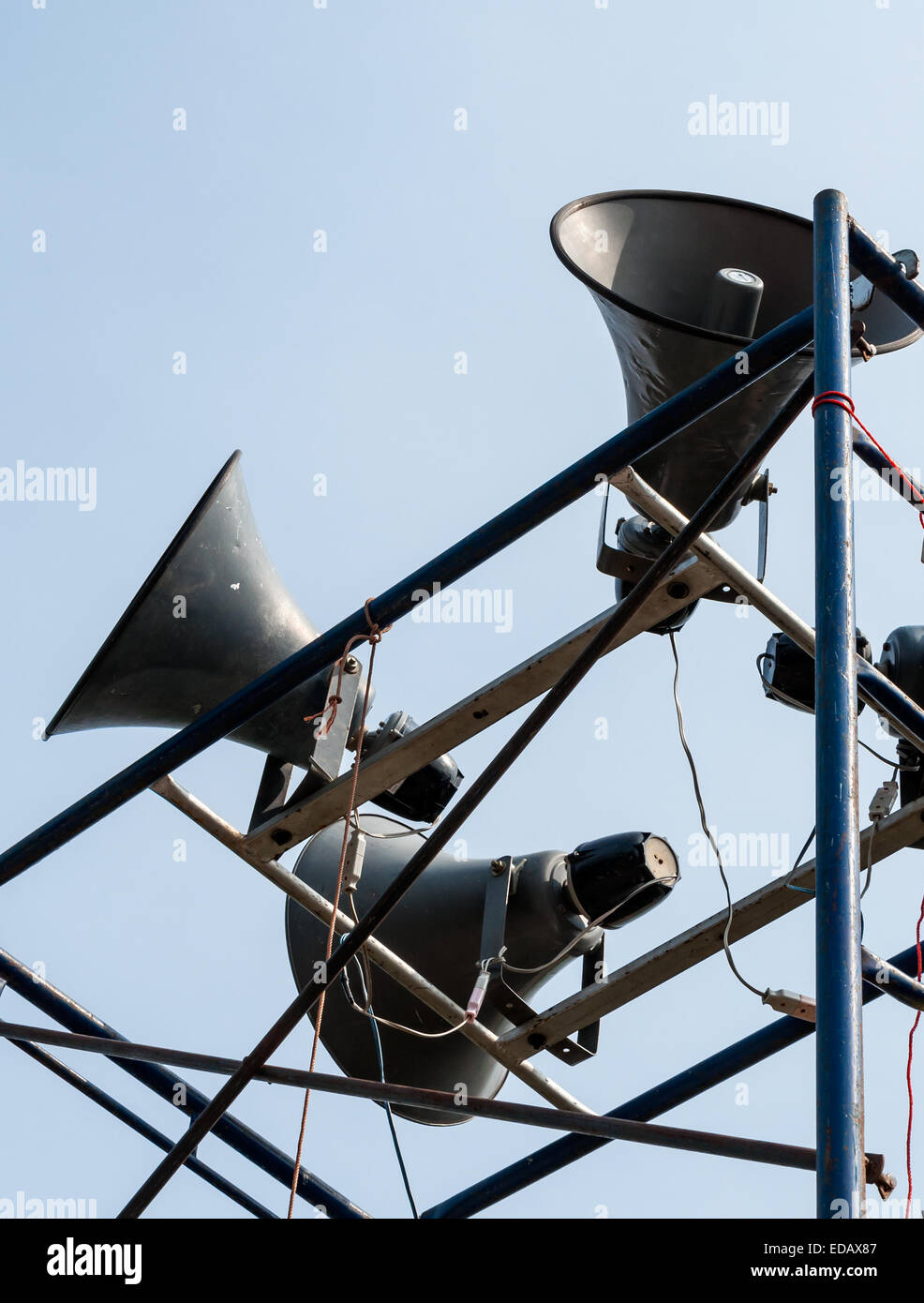 Old megaphone hi-res stock photography and images - Alamy