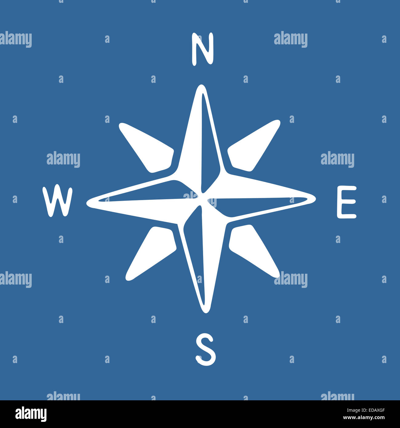 Compass rose vector hi-res stock photography and images - Alamy