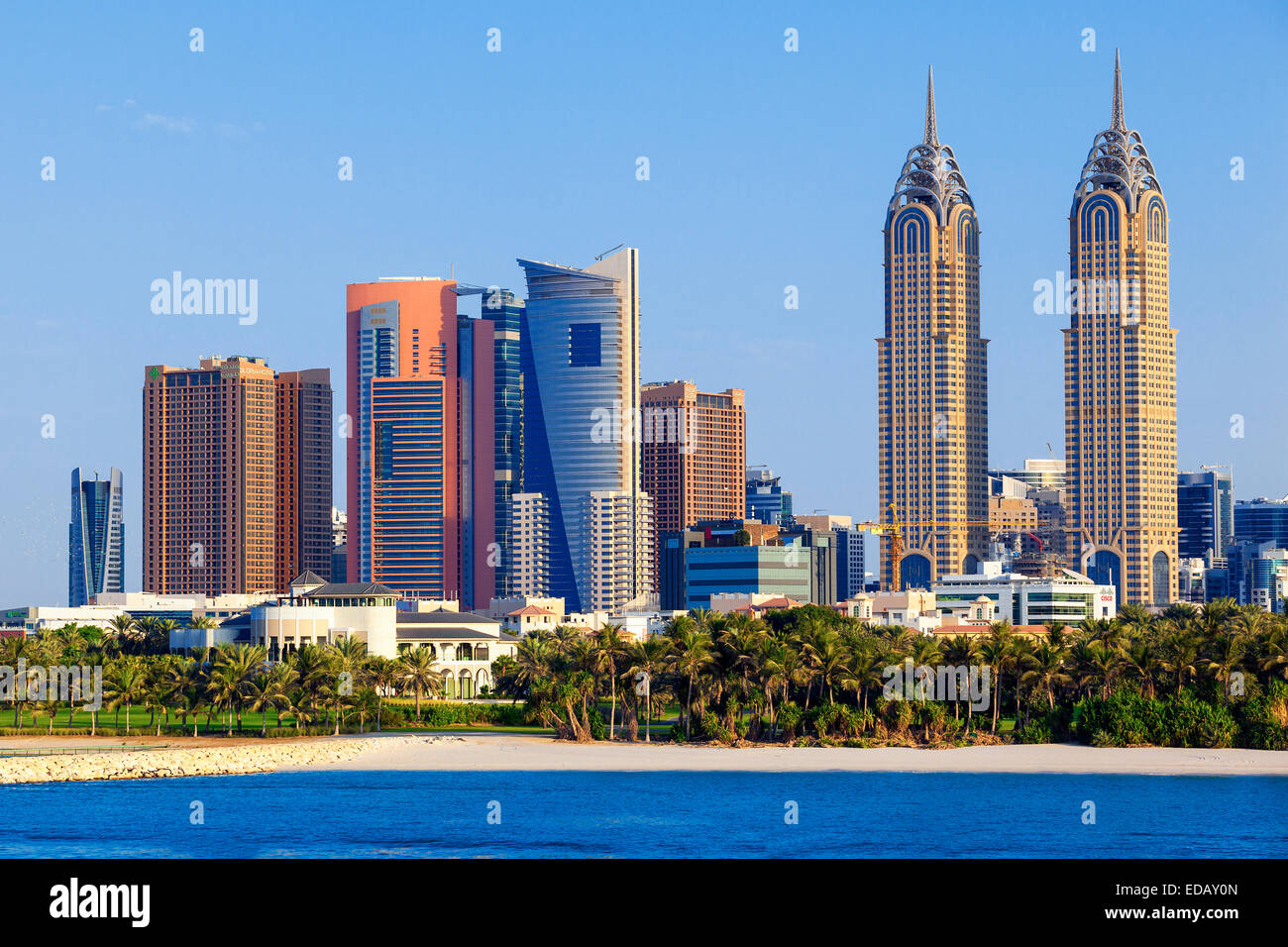 View of Dubai skyline, UAE Stock Photo - Alamy