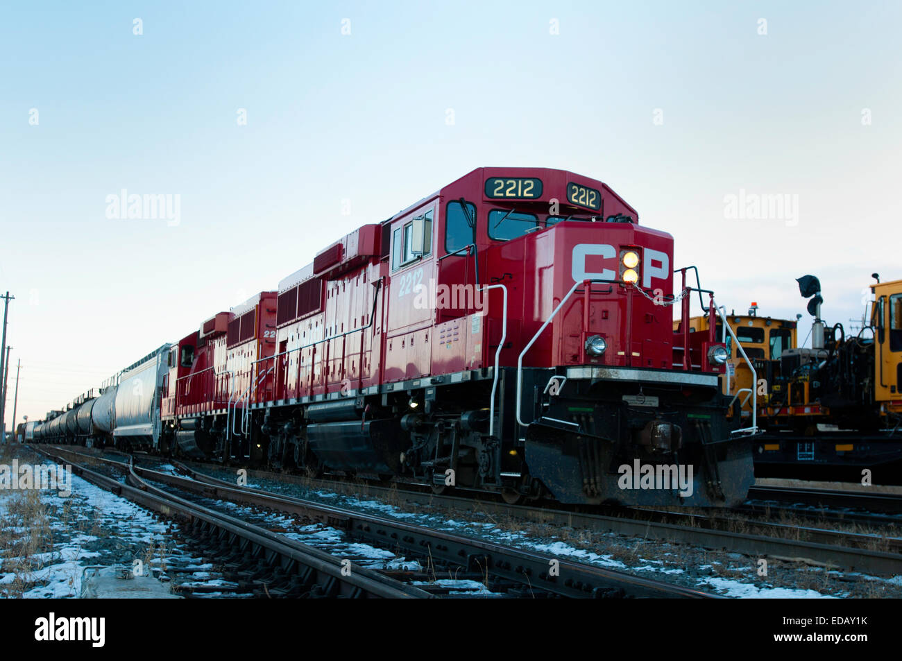 Canadian pacific railway car hi-res stock photography and images - Alamy