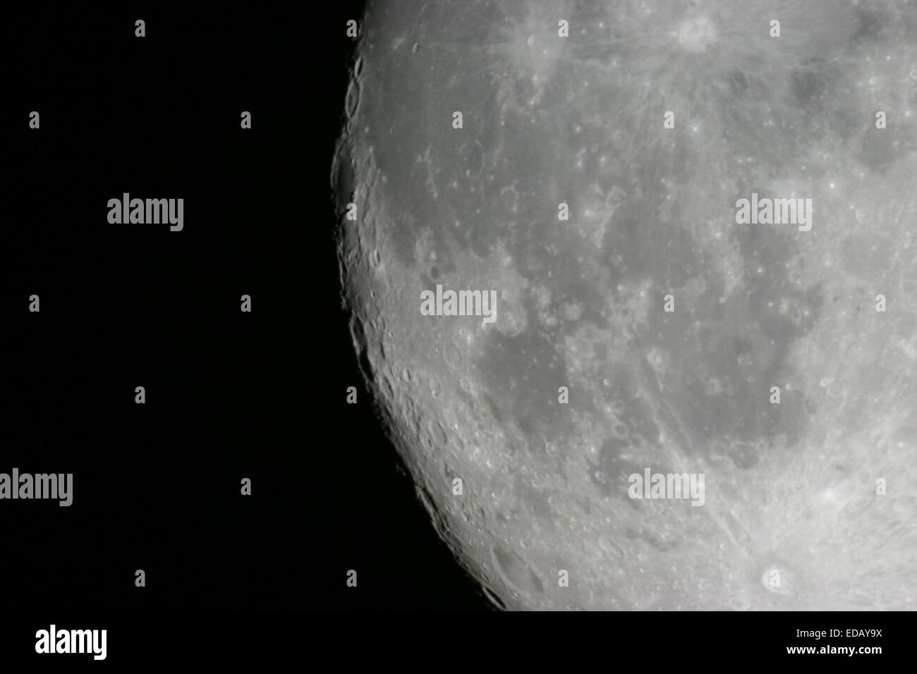 Fragment of the moon surface Stock Photo - Alamy