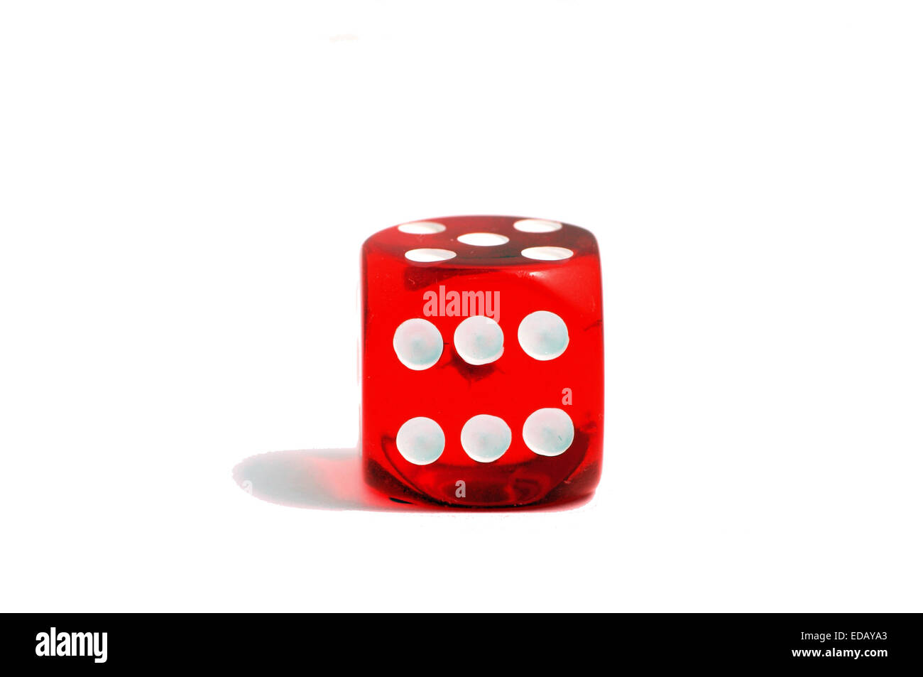 White numbers on a red background Cut Out Stock Images & Pictures - Alamy