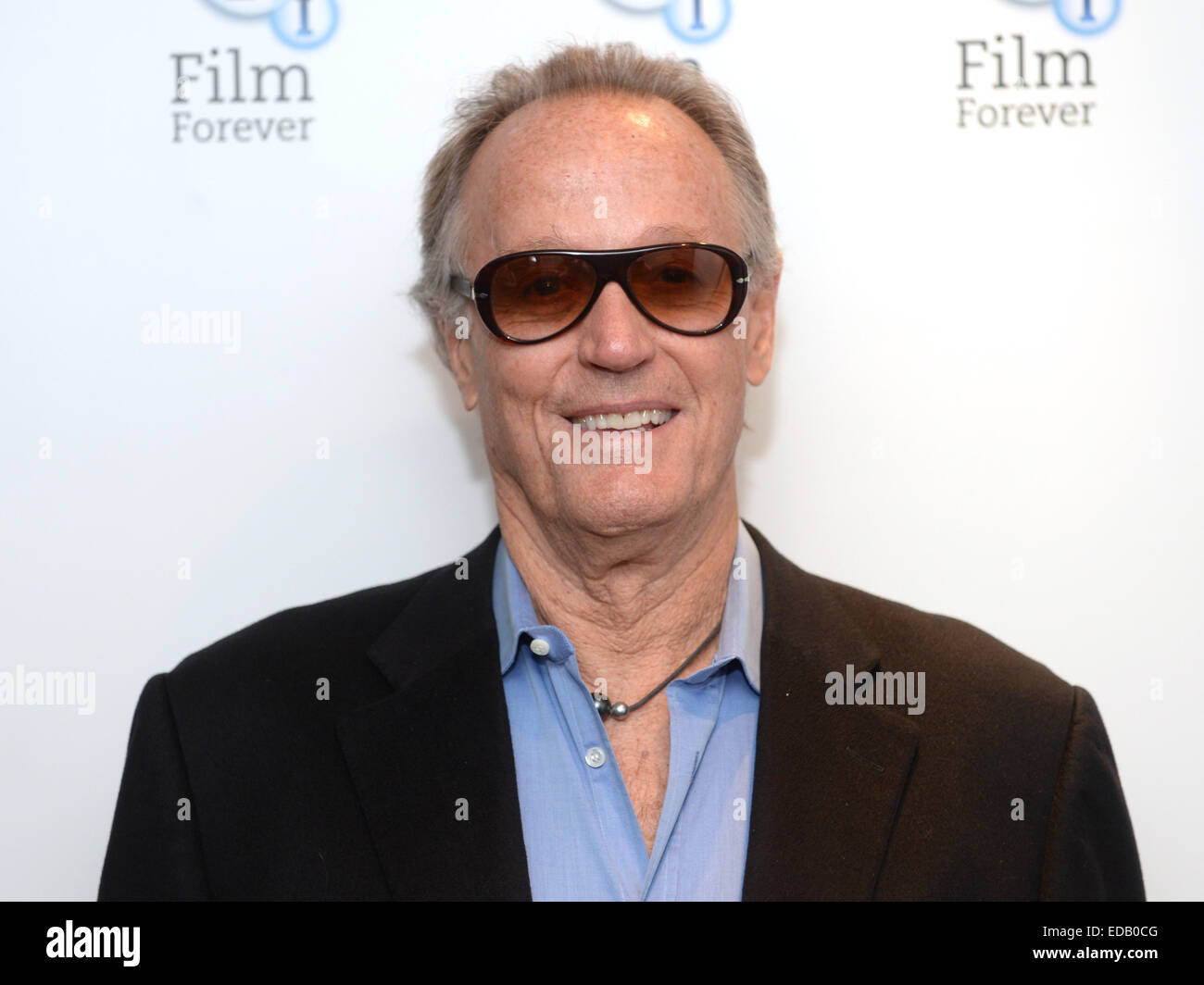 Peter Fonda at the BFI South Bank to talk about the movie 'Easy Rider ...