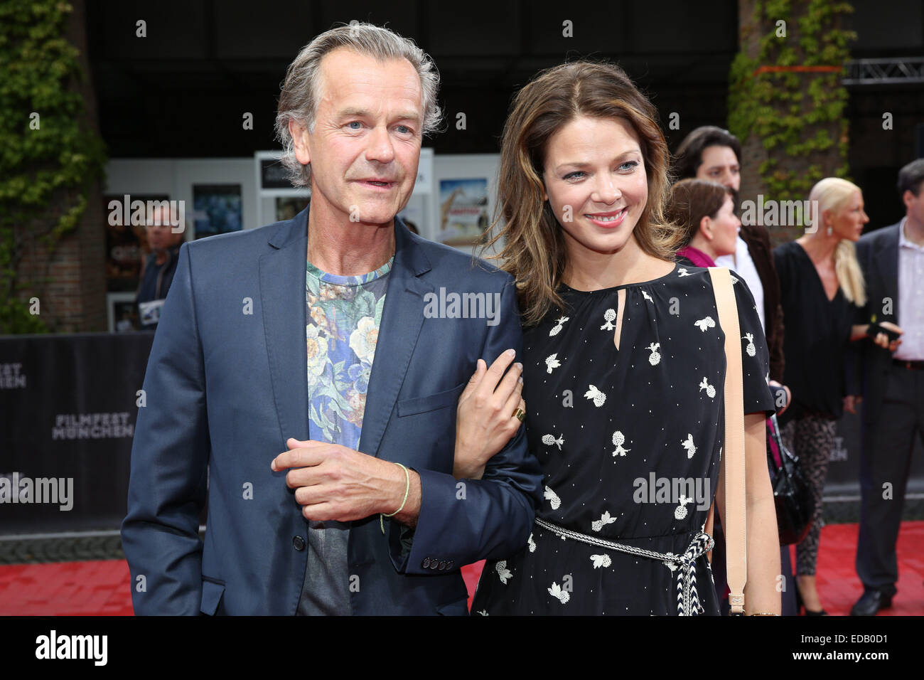 Celebrities attending the gala screening of Der Koch during Munich Film Festival at Gasteig ...