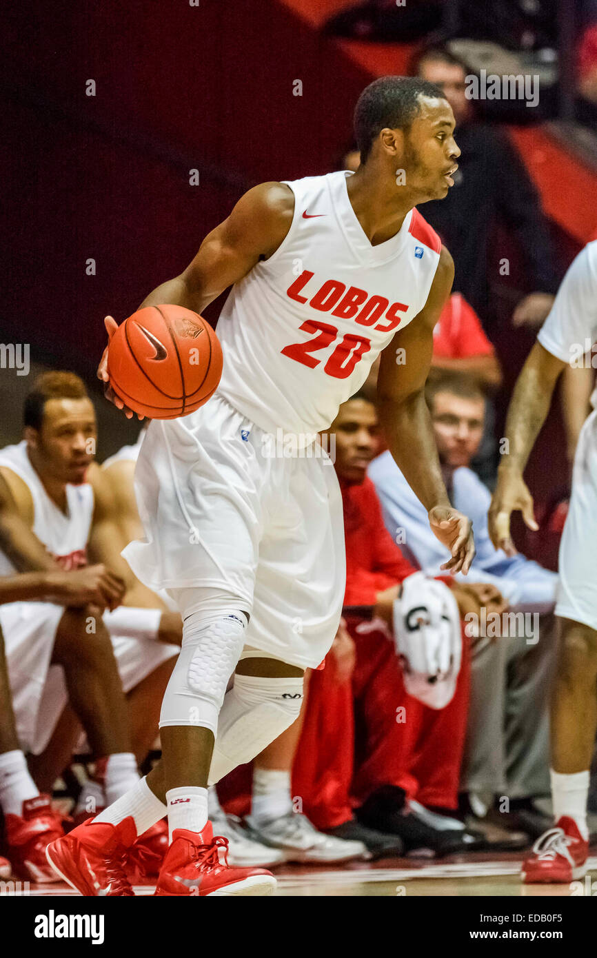Albuquerque, New Mexico. 03rd Jan, 2015. New Mexico Lobos guard Sam ...